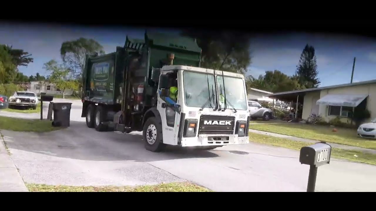 Waste Pro: Mcneilus ZR Mack LR on trash (Part 2) - YouTube