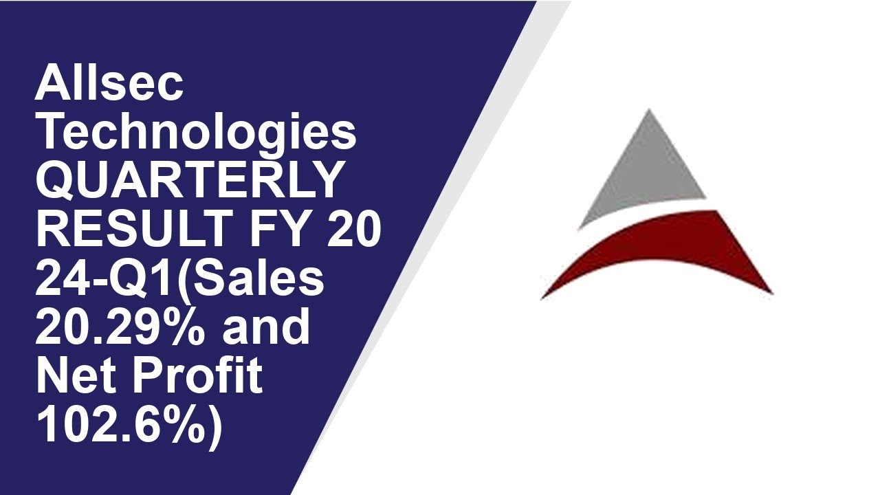 Allsec Technologies Consolidated Quarterly Result | Q1 Result 2024 ...