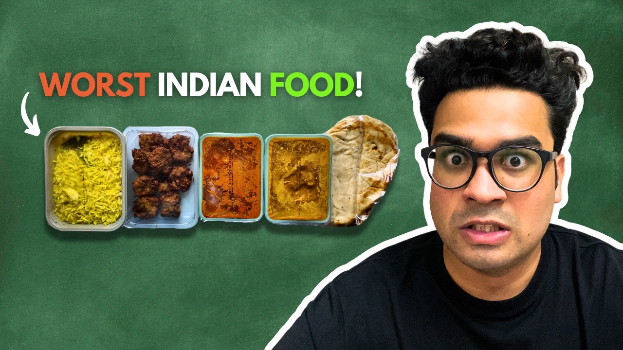 I Tried Disgusting Indian Food in London - YouTube