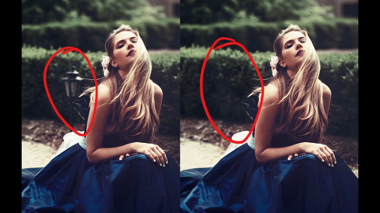 Removing something from Pictures in Photoshop (EASY) - YouTube