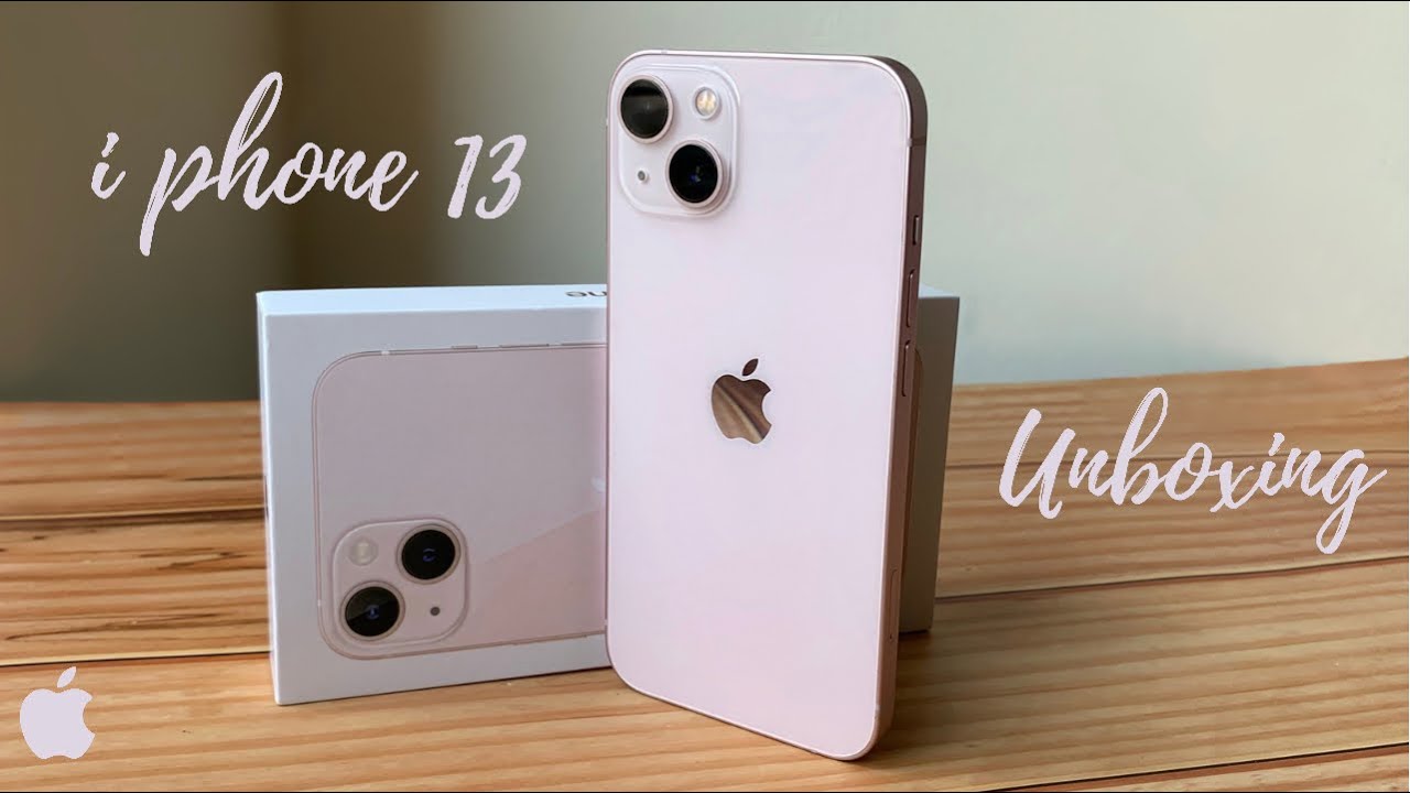 Apple IPhone 13 128GB Pink | Unboxing 2021 | India | IPhone 13 ...