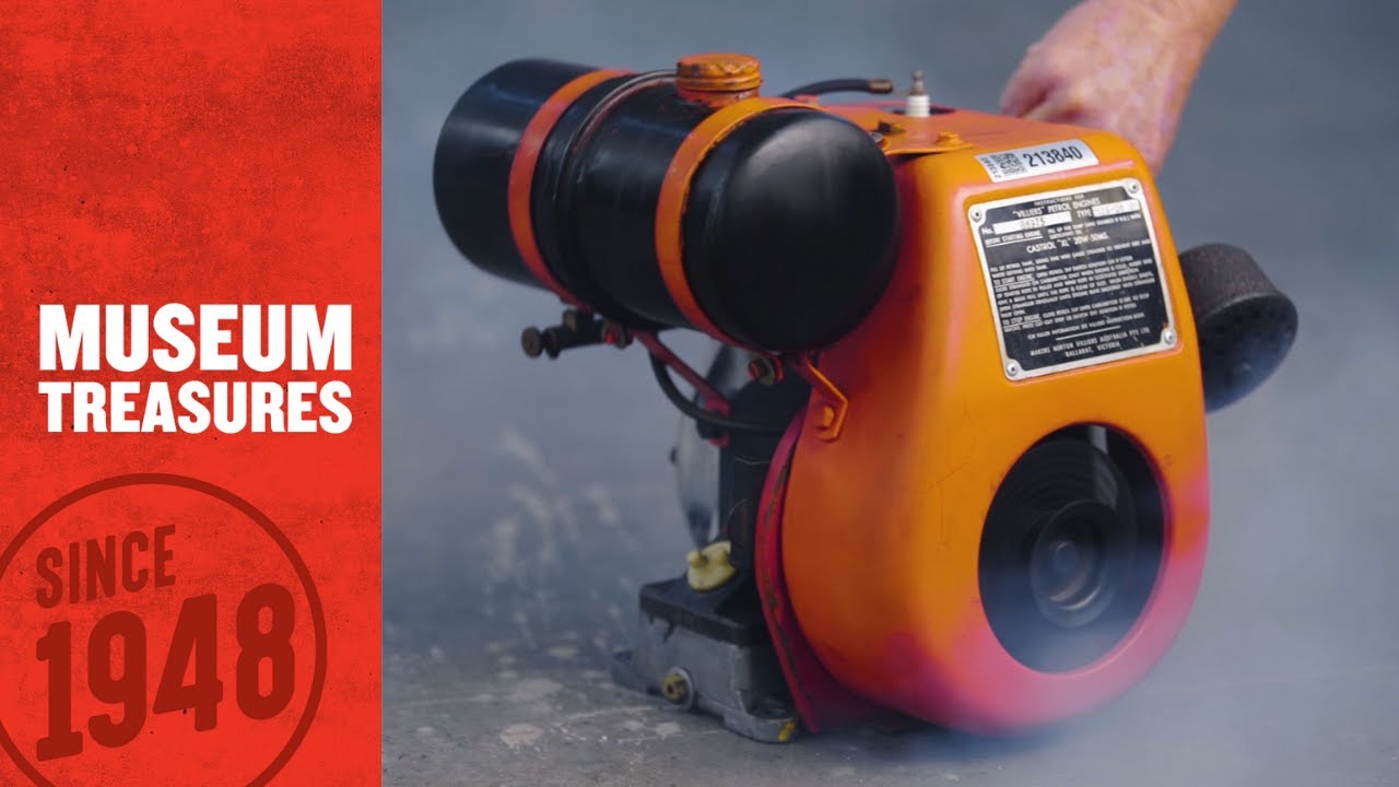 Treasures from the Museum - Villiers Engine - YouTube