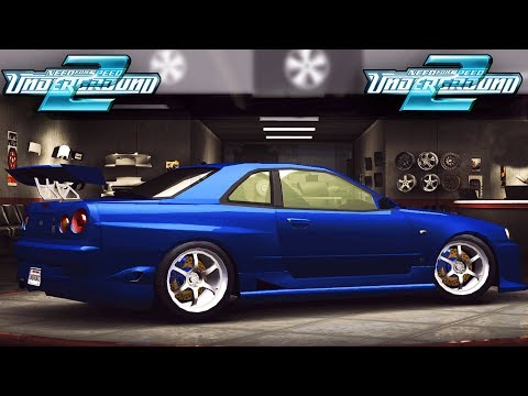 YENİ ARACIMIZ NİSSAN SKYLİNE GTR R34 // Need For Speed Underground 2 #20