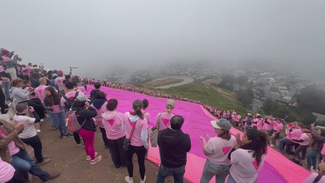 30th annual Pink Triangle installation kicks off Pride Month in San ...