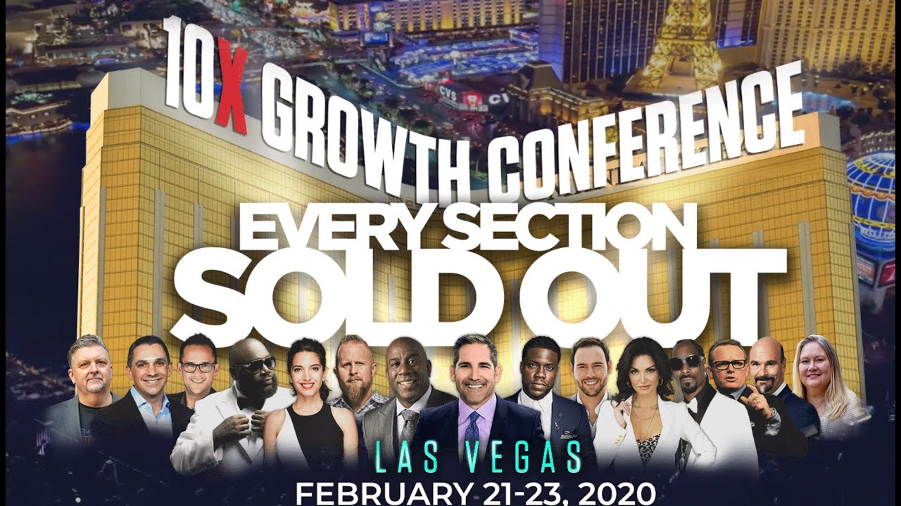 RECOGNITION - ON STAGE with 15,000 People - 10X Growth Conference - YouTube