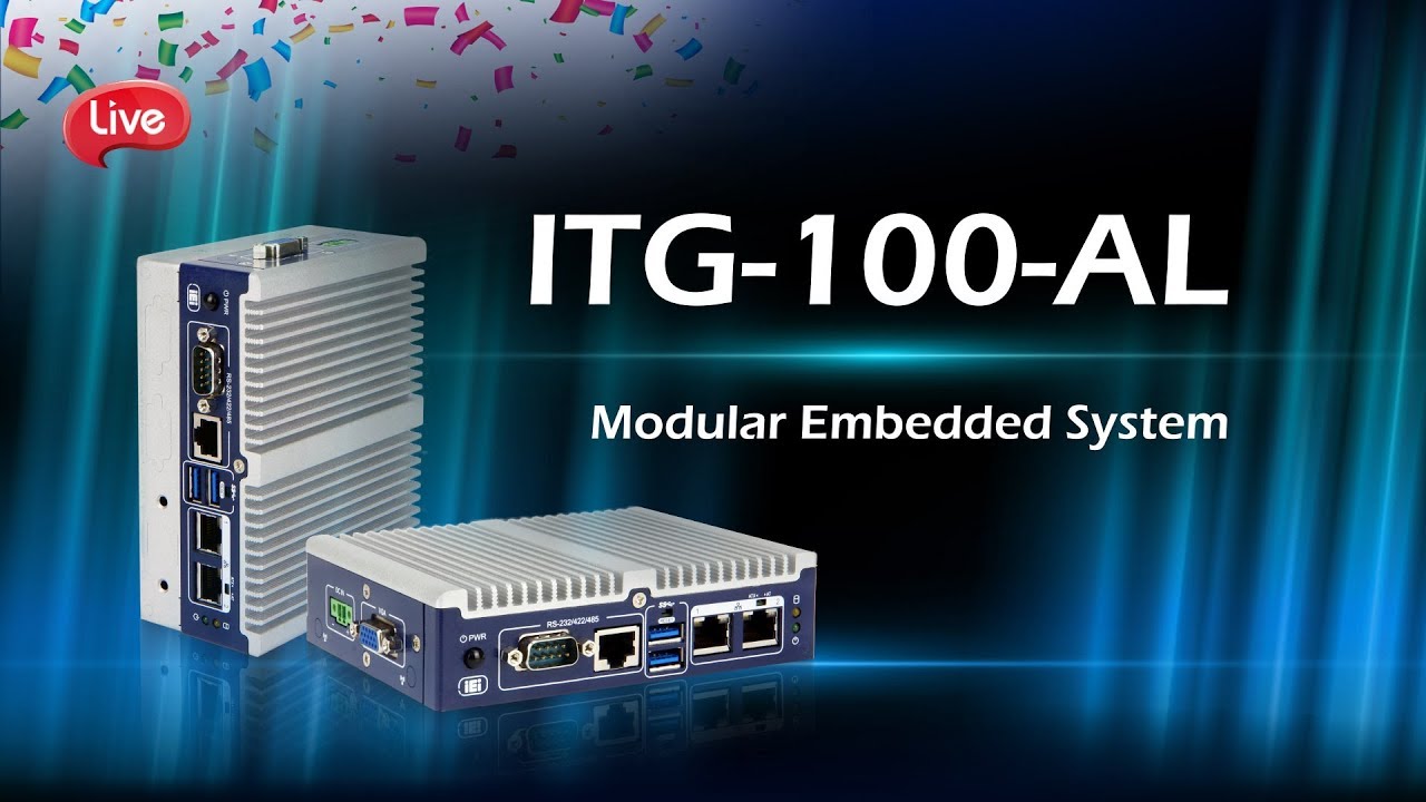 IEI Modular Embedded System｜ITG-100 (Closed Caption) - YouTube