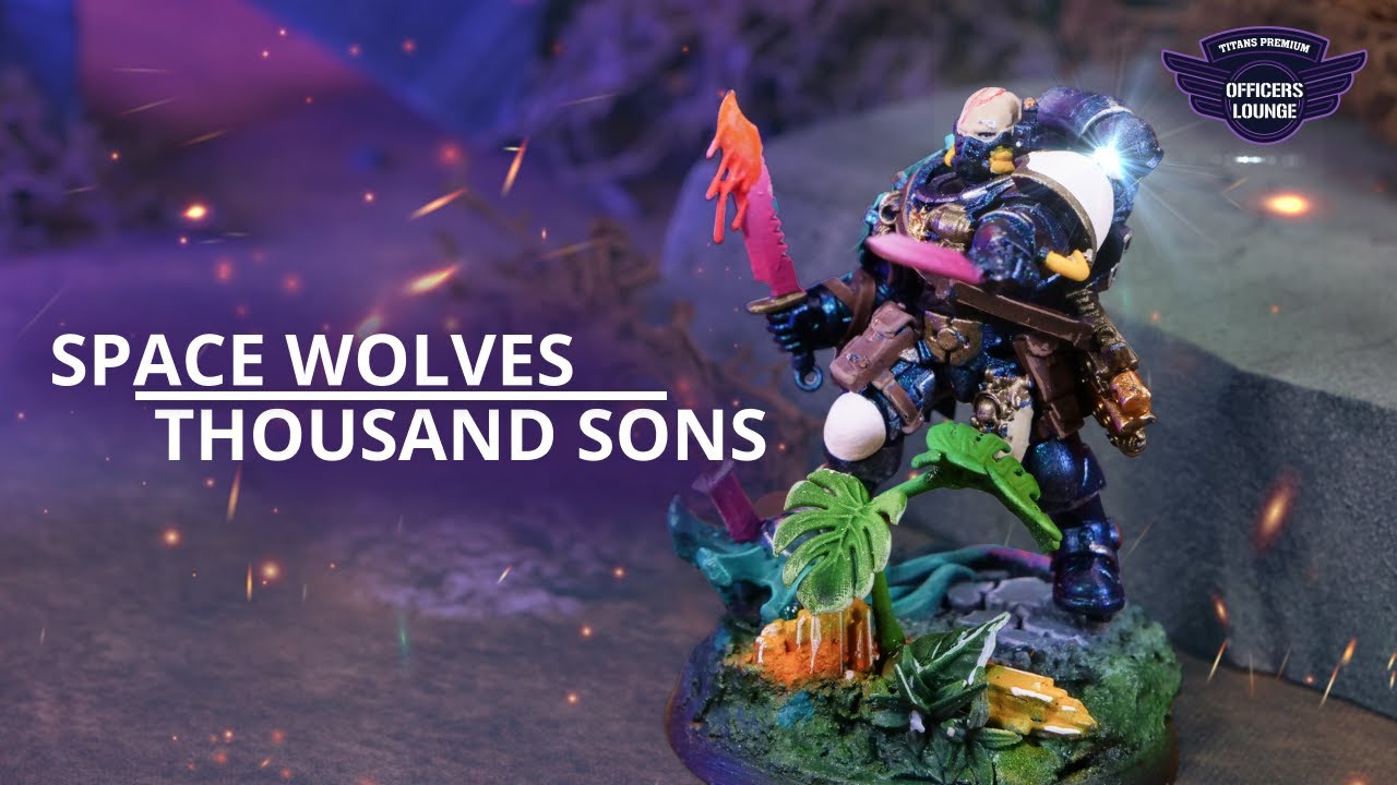 Space Wolves vs Thousand Sons - A 10th Edition Warhammer 40k Battle ...