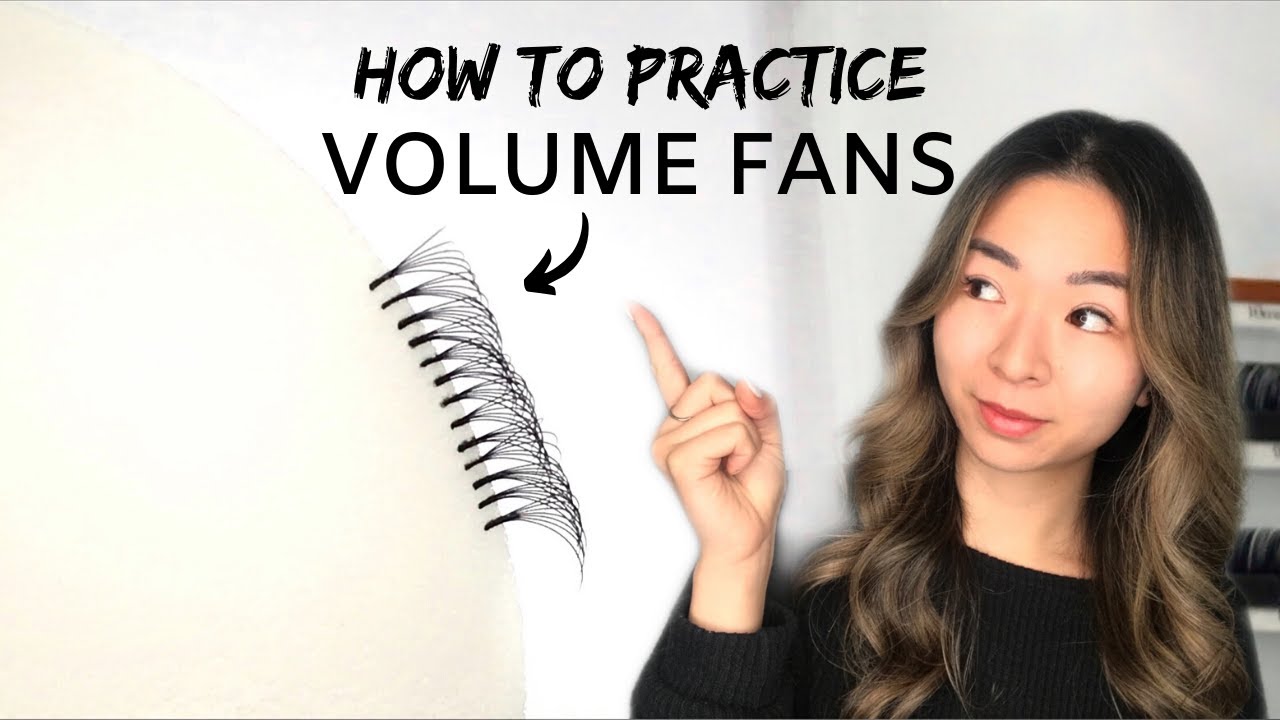 HOW TO: Practice Handmade Volume Fans - YouTube