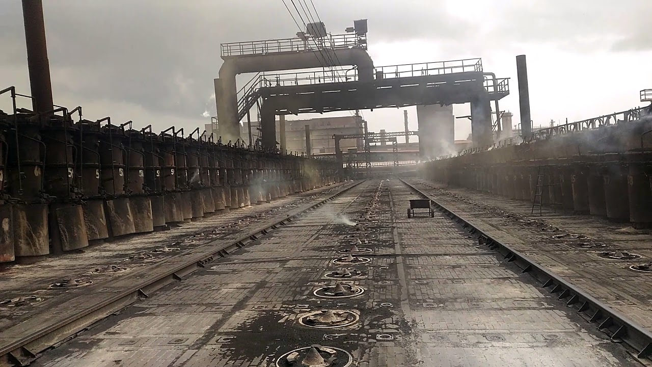 Coal handling plant pusher car - YouTube