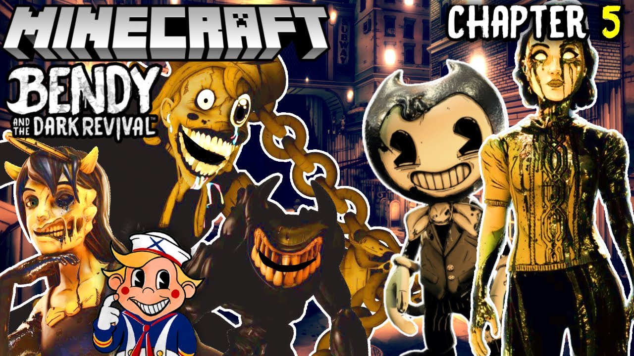 Bendy and the Dark Revival Chapter 5 in Minecraft - Map Showcase - YouTube