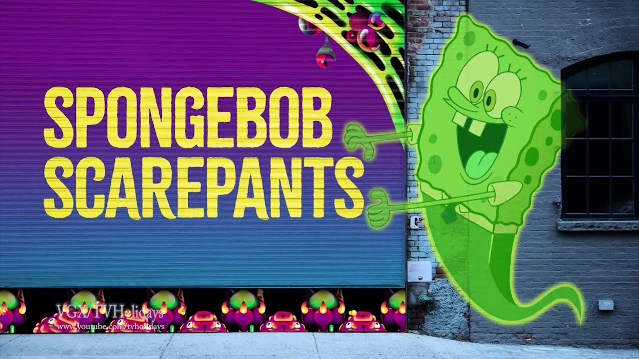 Nickelodeon HD US SpongeBob Scarepants Halloween Advert 2019 - YouTube