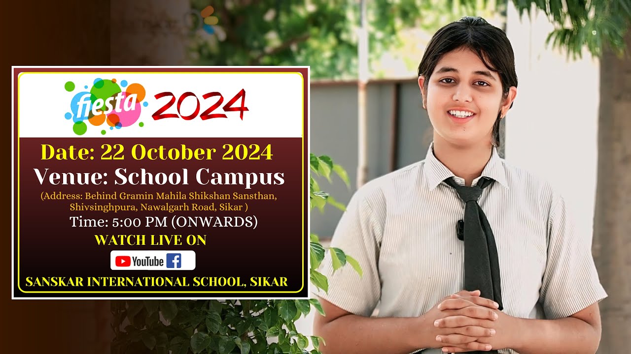 Annual Function Invitation || Annual Function 2024 || Fiesta 2024 ...