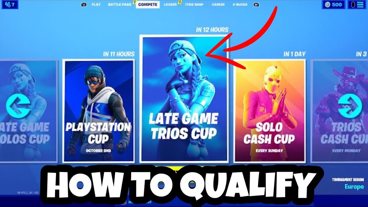 How To QUALIFY For The LATE GAME TRIOS CUP FINALS! (BEST TIPS) - YouTube
