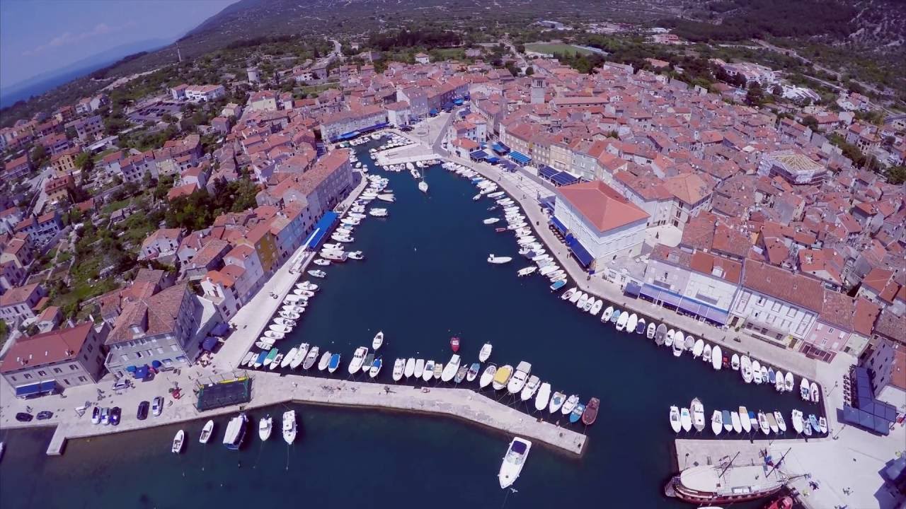 Cres | Island of Cres | Adriatic Sea | Hrvatska | Croatia | 4K | Aerial ...