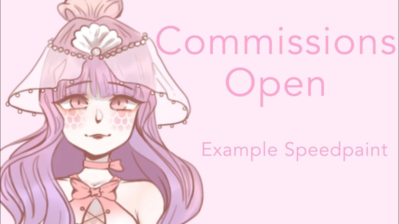 Opening Royale High Commissions Example Speedpaint || Please Read Desc ...