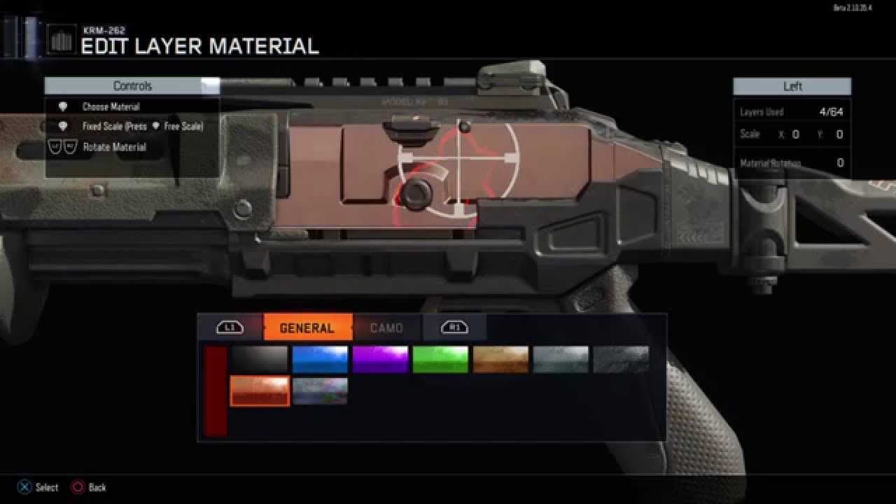 Call of Duty®: Black Ops III paint shop - YouTube