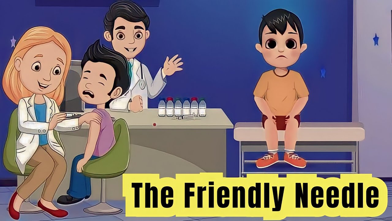 The Friendly Needle | English reading practice with a story in English ...