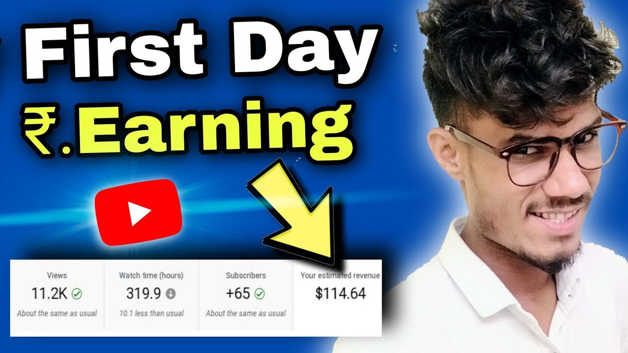 Monetization On होने के बाद,Earning?| YouTube Earning Proof |YouTube ...