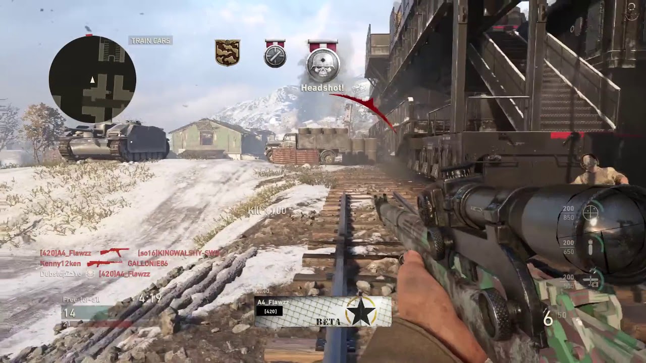 COD: WW2 QUICK SCOPE SNIPER MONTAGE/GAMEPLAY! - YouTube