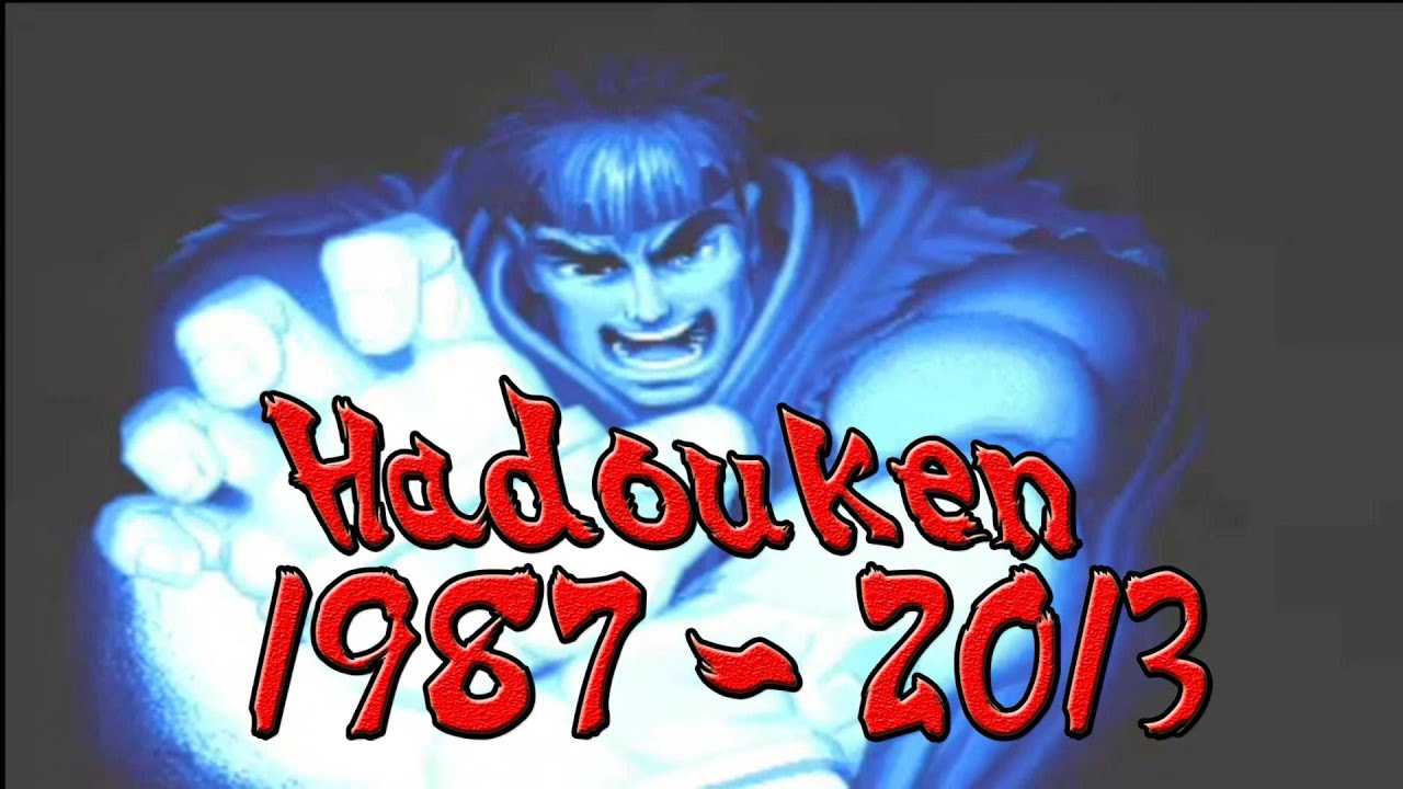 Evolution Of The Hadoken 1987 - 2013 - YouTube