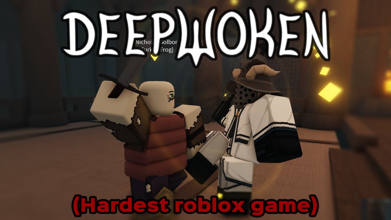 i played DEEPWOKEN for the FIRST TIME (HARDEST ROBLOX GAME) - YouTube