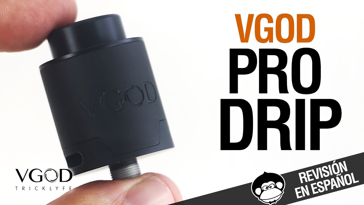 VGOD PRO Drip RDA / EL TRICKTANK HA PERDIDO UN TROZO - revisión - YouTube