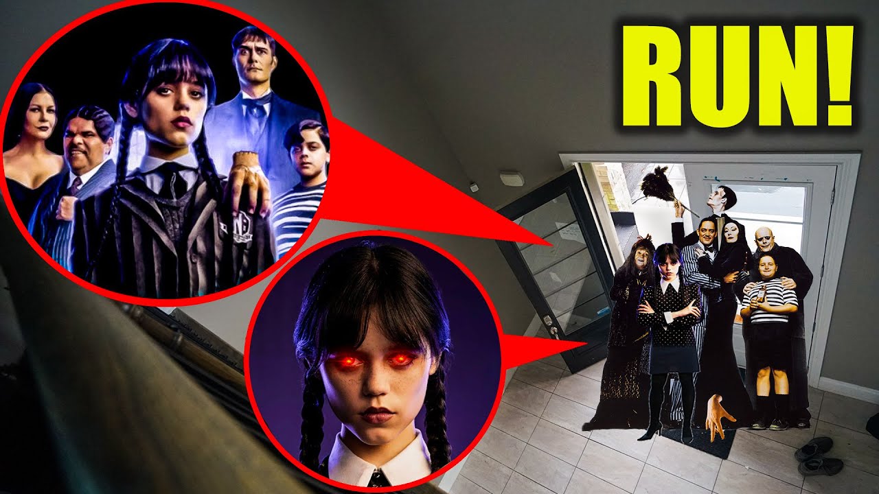 if you ever see WEDNESDAY ADDAMS fight ADDAMS FAMILY AT STROMEDY'S ...