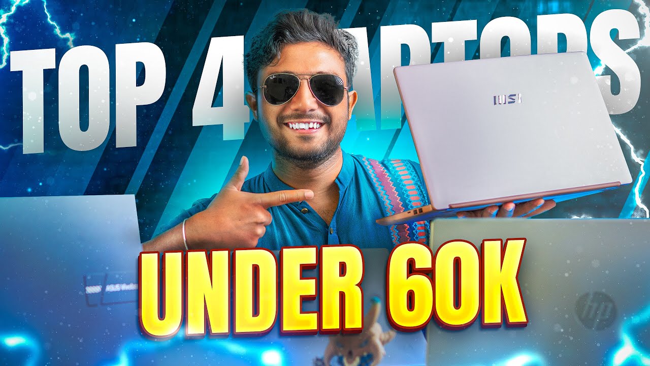 Top 4 Laptops Under 60K – Best Budget Laptops for 2024 - YouTube