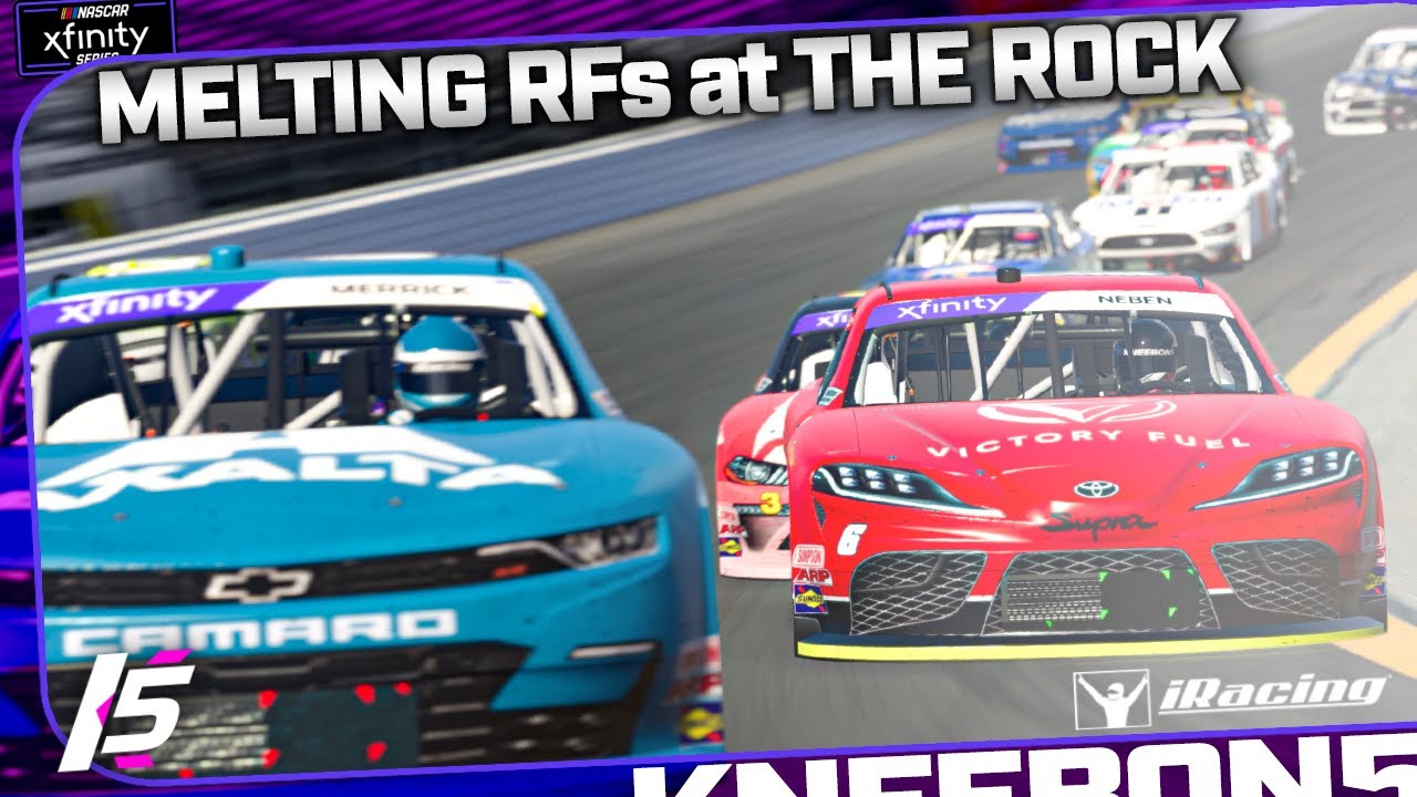 Xfinity Series Open - Rockingham Speedway - iRacing NASCAR - YouTube