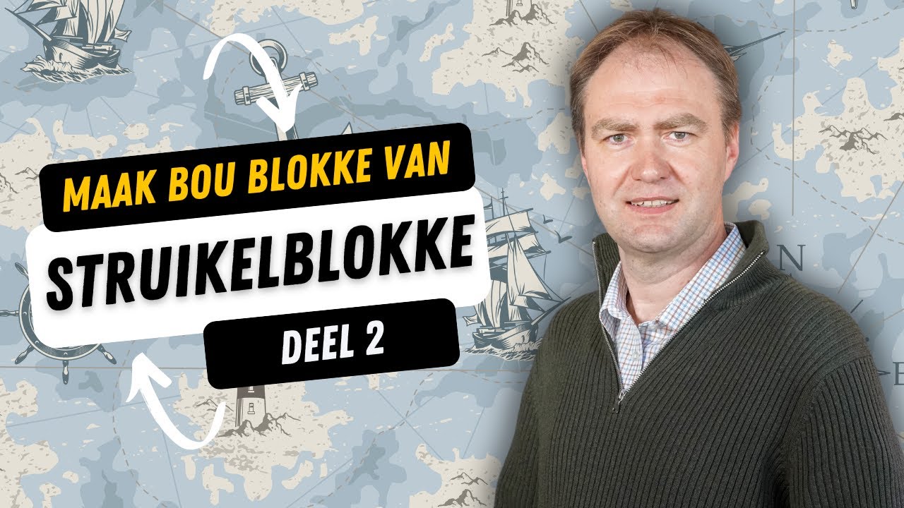 Maak Boublokke van Struikelblokke! (Johan Delport) - YouTube