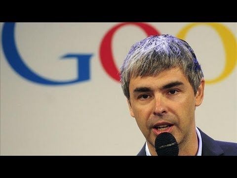 Google CEO Page Speaks Publicly Again - YouTube