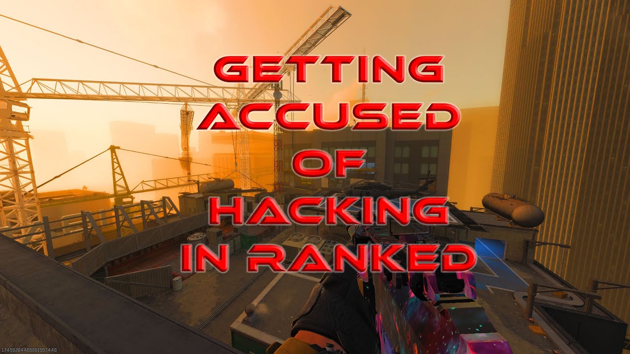 Getting Accused of Hacking in Ranked - YouTube