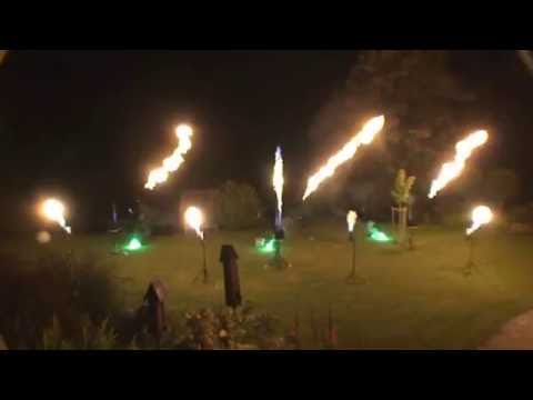 Moving Head Flame Projector 5 - YouTube