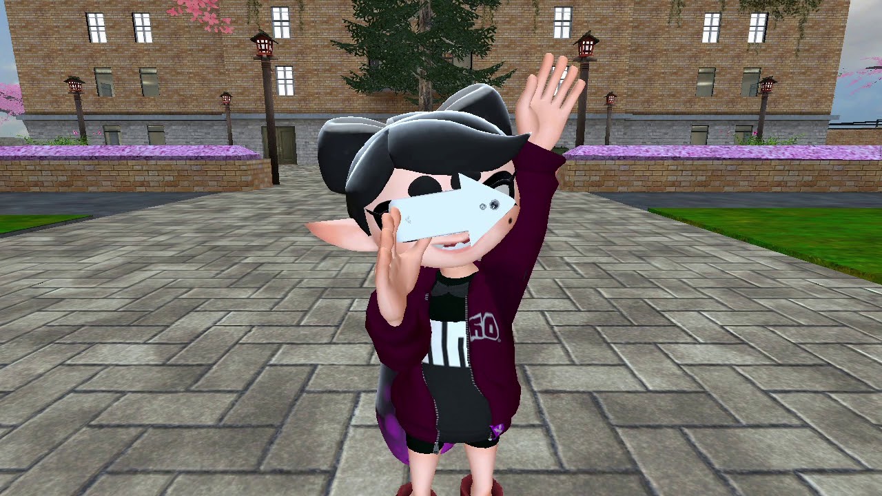 お花見 シオカラーズ [Splatoon GMOD] Cherry-blossom viewing Squid Sisters - YouTube