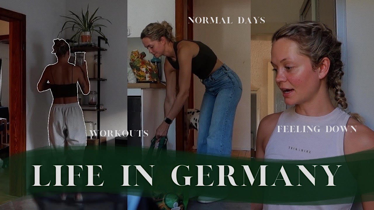 VLOG: life in Germany + normal days & feeling down - YouTube