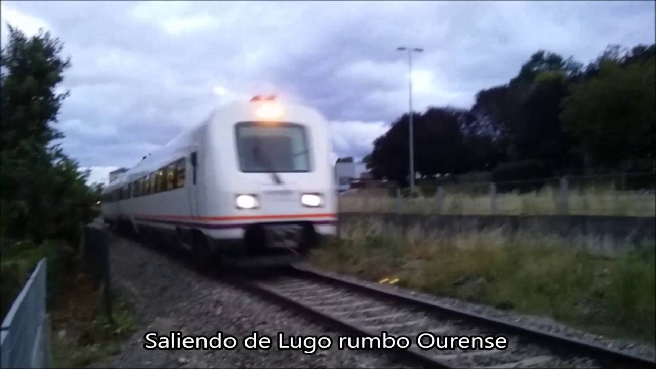 Renfe Serie 594 Aerodinámico por Galicia - YouTube