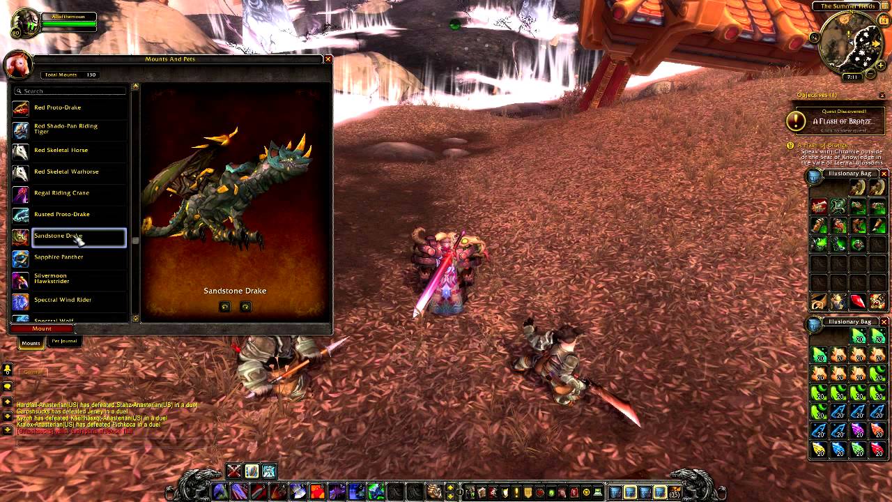 WoW MoP 5.4 All Mounts! - YouTube