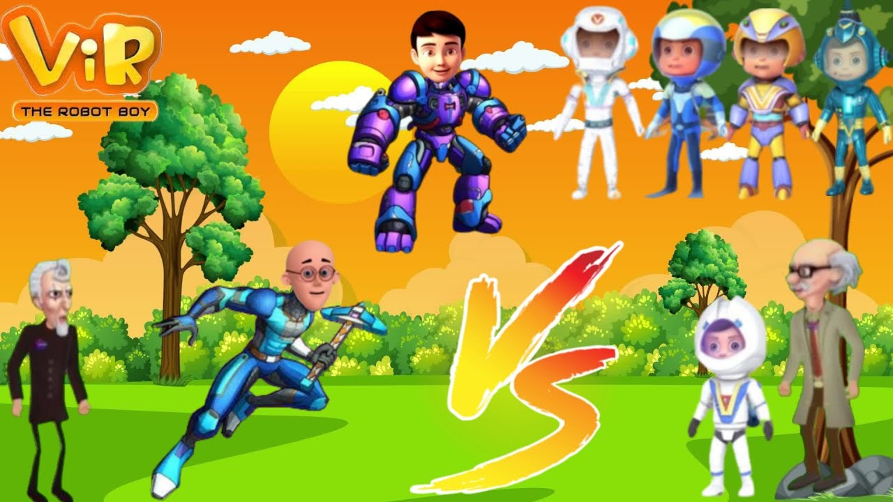 vir the robo boy animation video | patlu vs robo boy | episode | veer ...