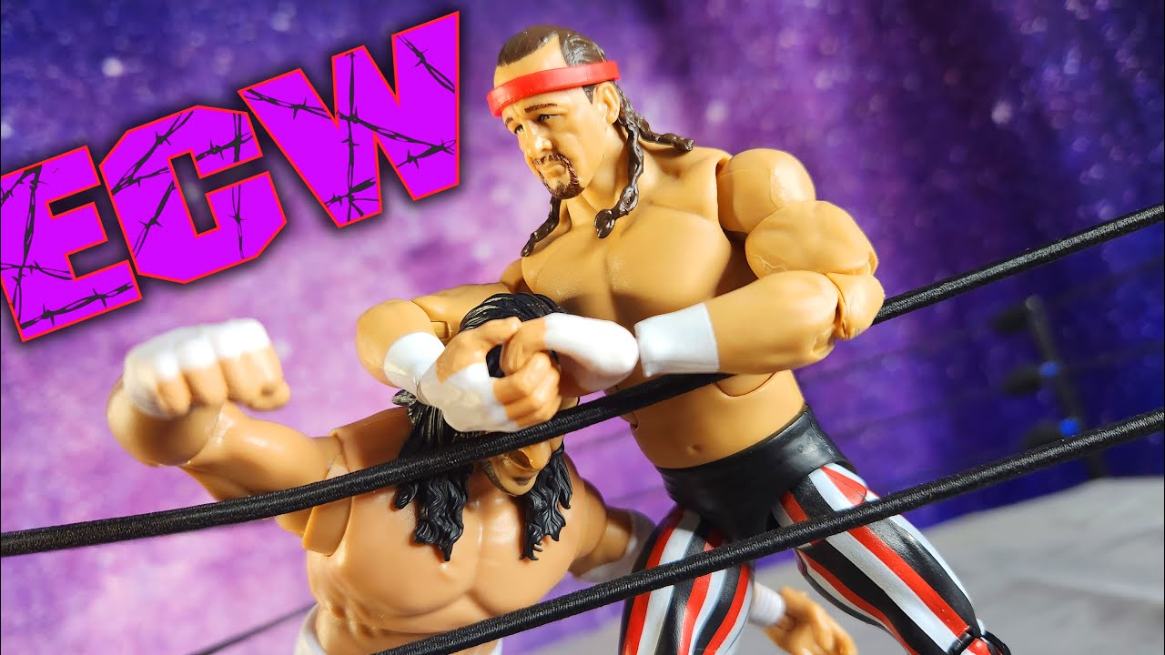 Terry Funk LEGENDS Greatest Hits ACTION FIGURE ECW / WCW Look - YouTube