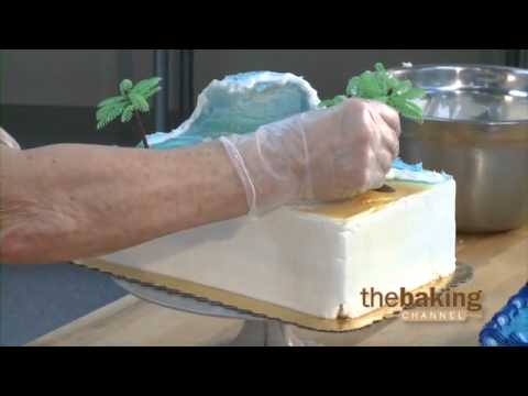 Ocean Wave Cake - YouTube