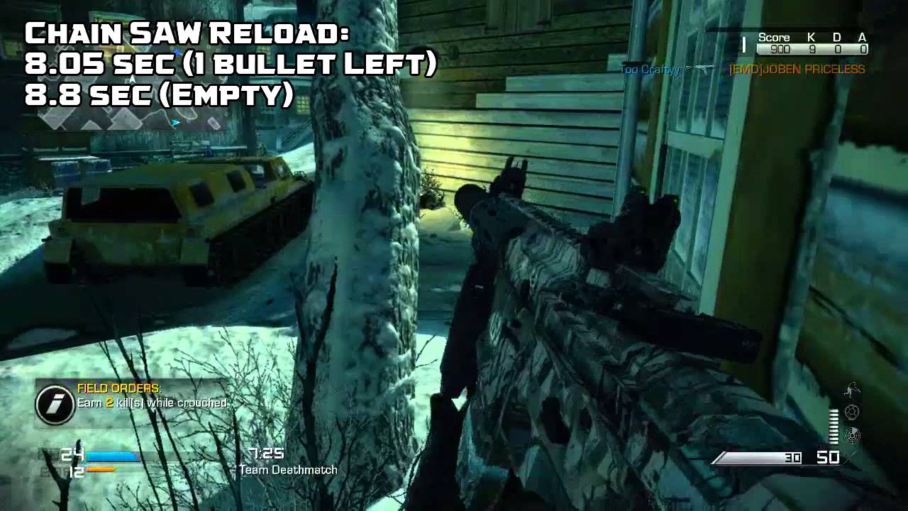 Ghosts Face Off - LSAT vs Chain SAW "Best LMG" | Call of Duty Ghost ...