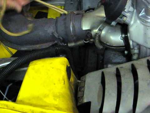 Very easy snowmobile exhaust spring removal - no special tools - YouTube
