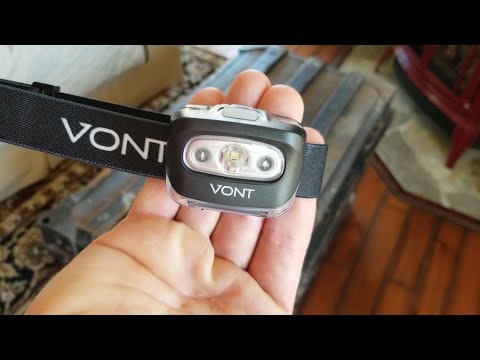 VONT Spark LED Headlamp Flashlight Super Bright Head Lamp For Running ...