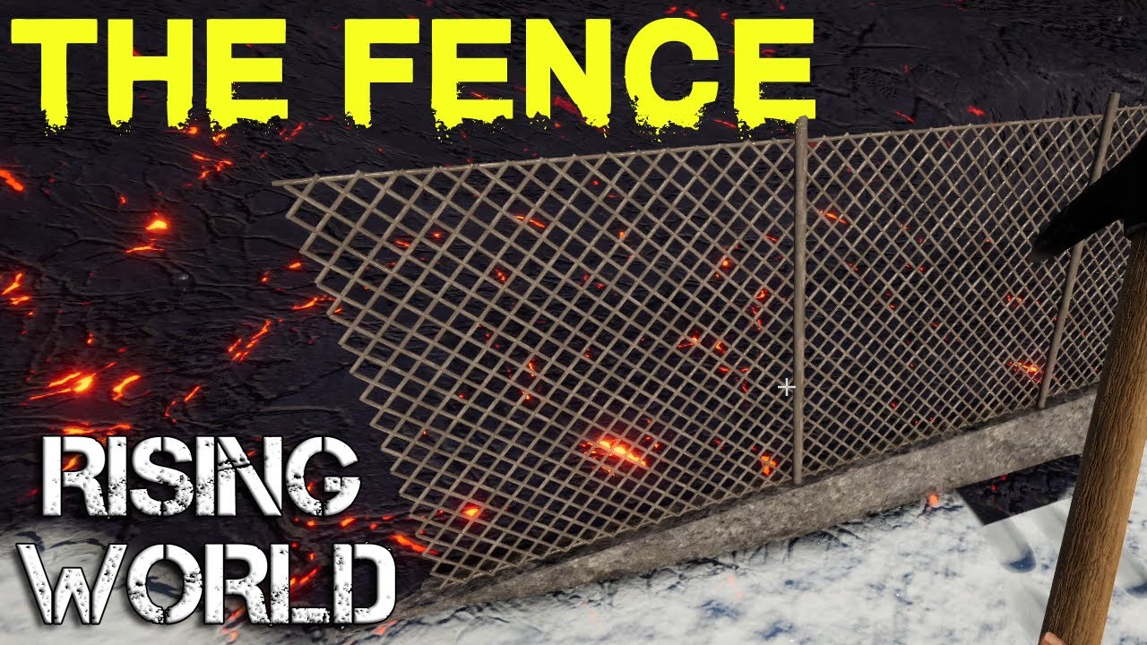 Rising World Unity - How To Add A Steel Fence - YouTube
