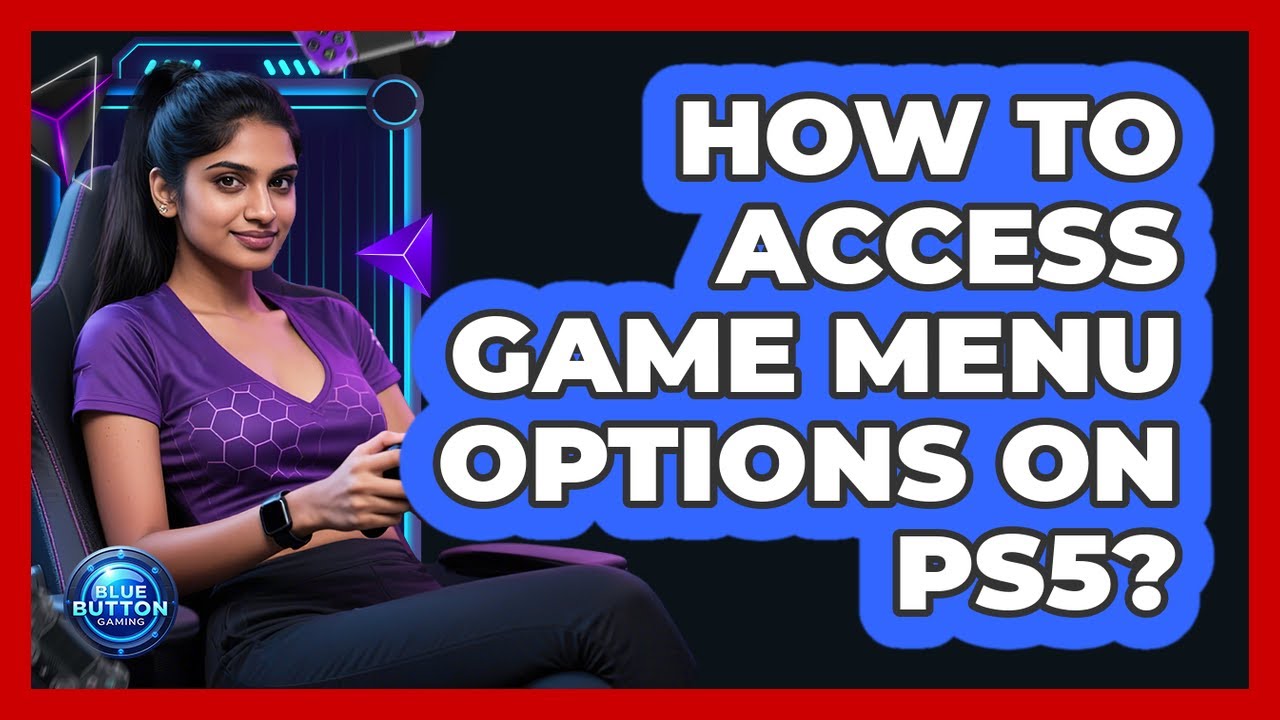 How To Access Game Menu Options On PS5? - YouTube