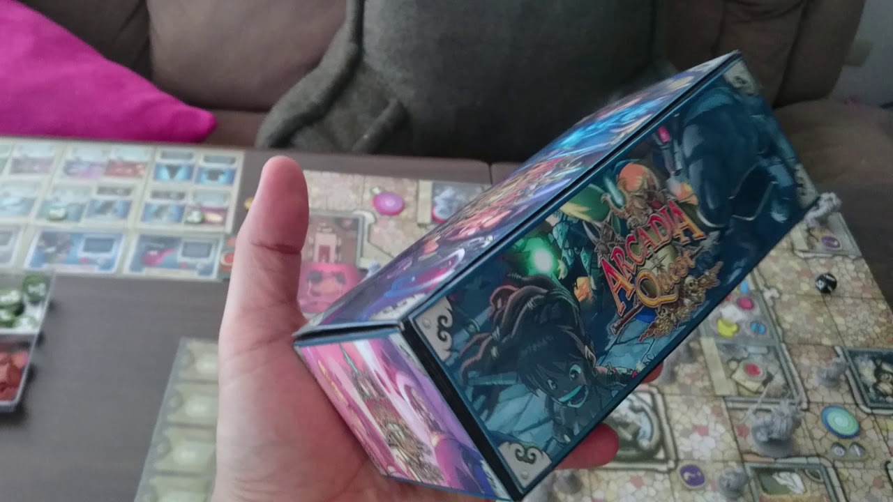 My custom box for Arcadia Quest - YouTube