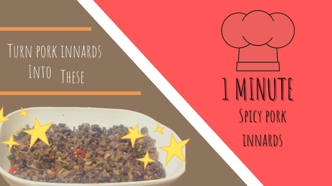 Spicy pork innards (Pinaagos Visayan cuisine) - YouTube