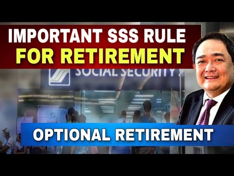 IMPORTANT SSS RULE FOR RETIREMENT - YouTube