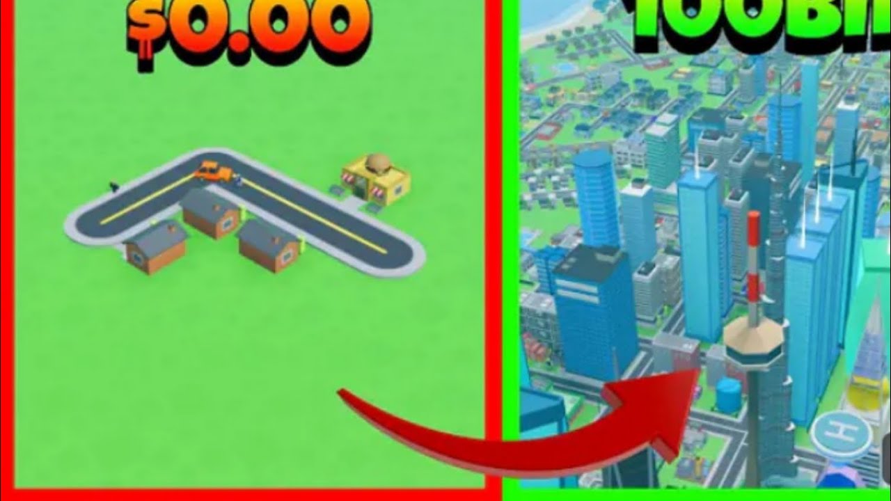 Mini city tycoon roblox - YouTube
