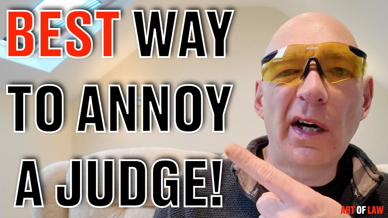 How to win your case by making the judge's job as easy as possible ...